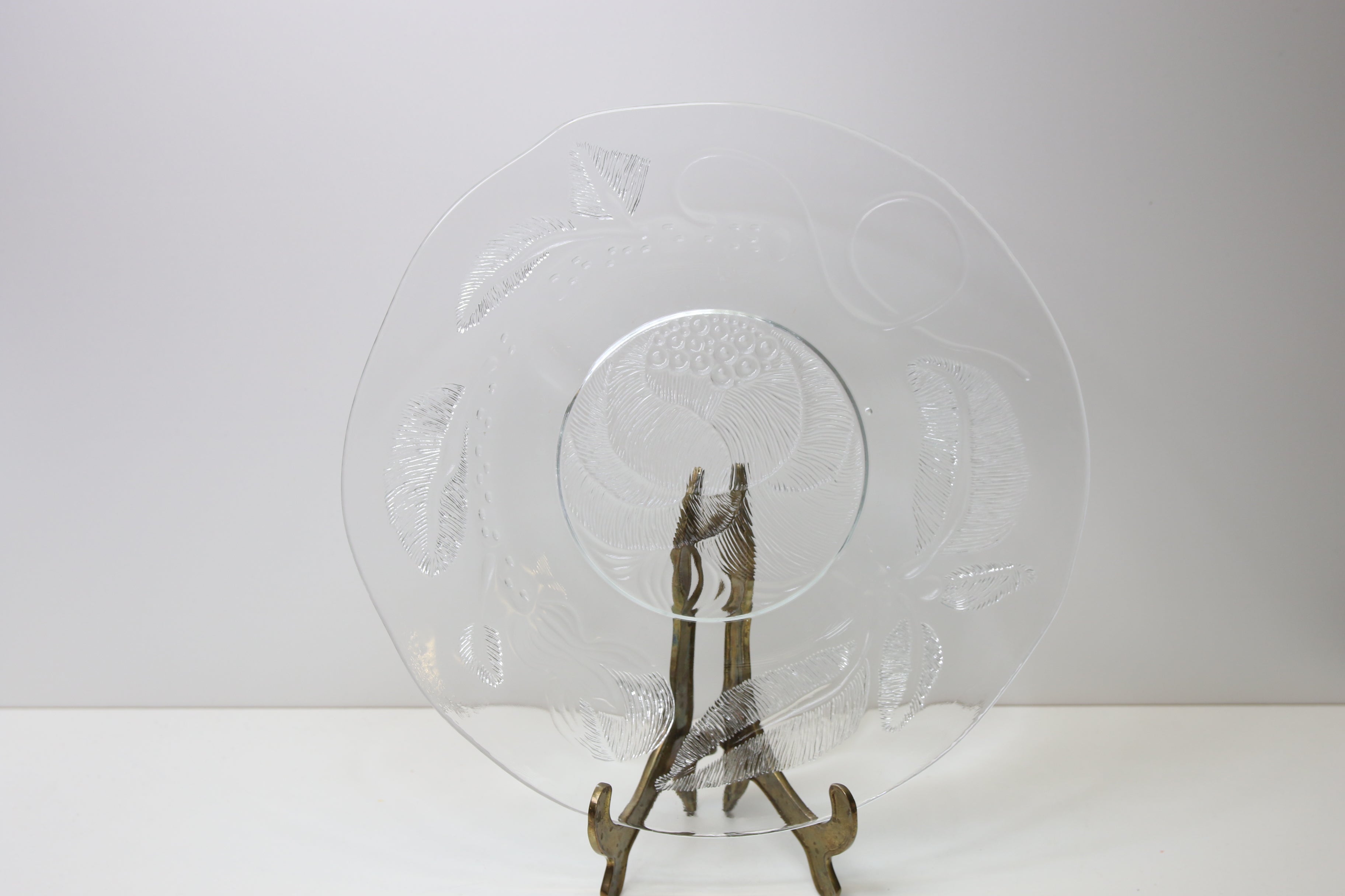 Nuutajärvi Pioni lautanen iso Oiva Toikka – Asadon Aarteet