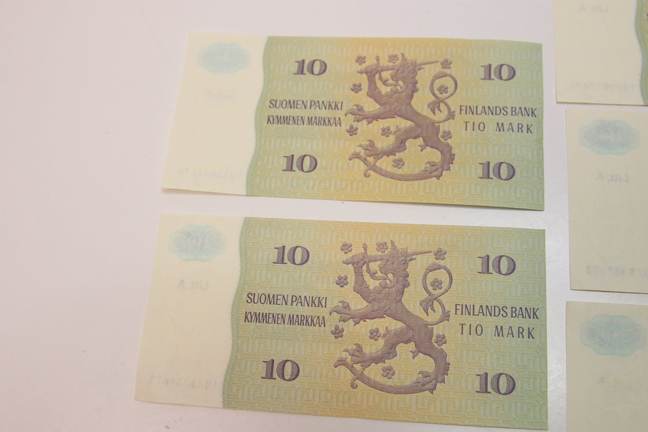 10 markan seteli 5kpl – Asadon Aarteet