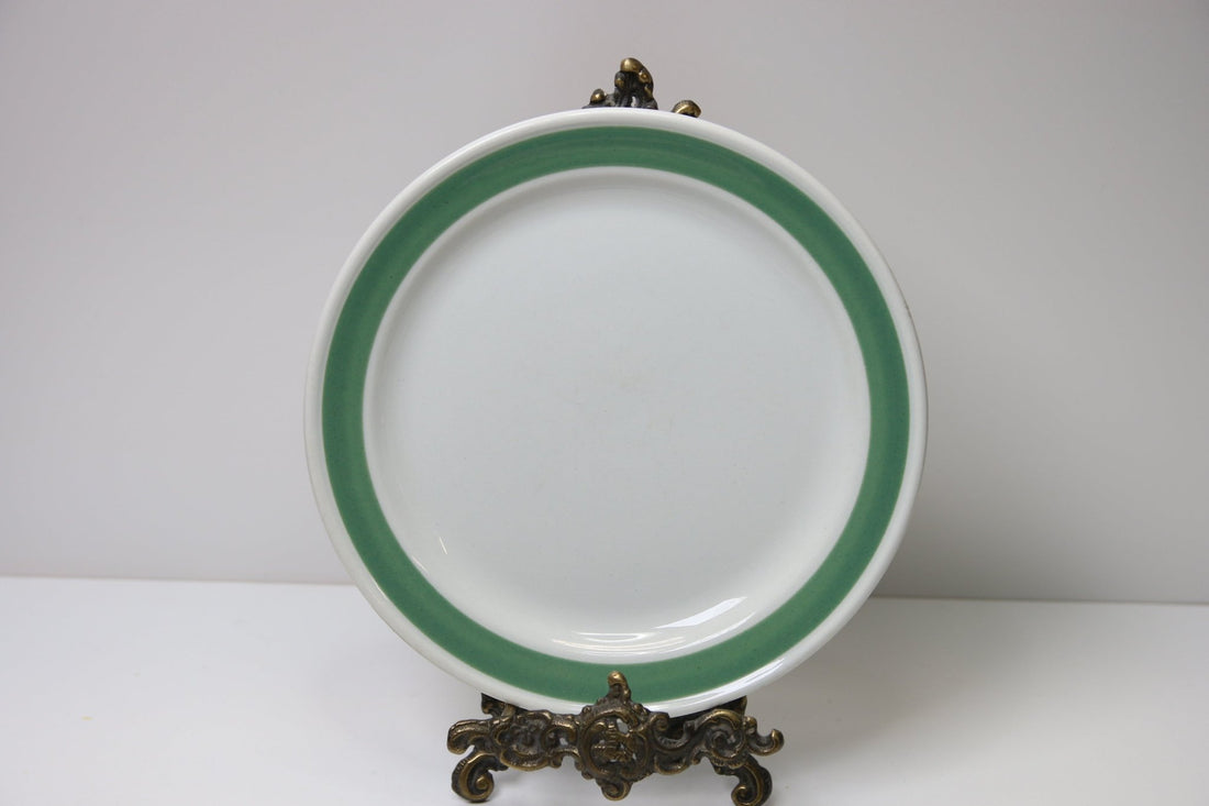 Arabia Vihreä-raita lautanen – Asadon Aarteet